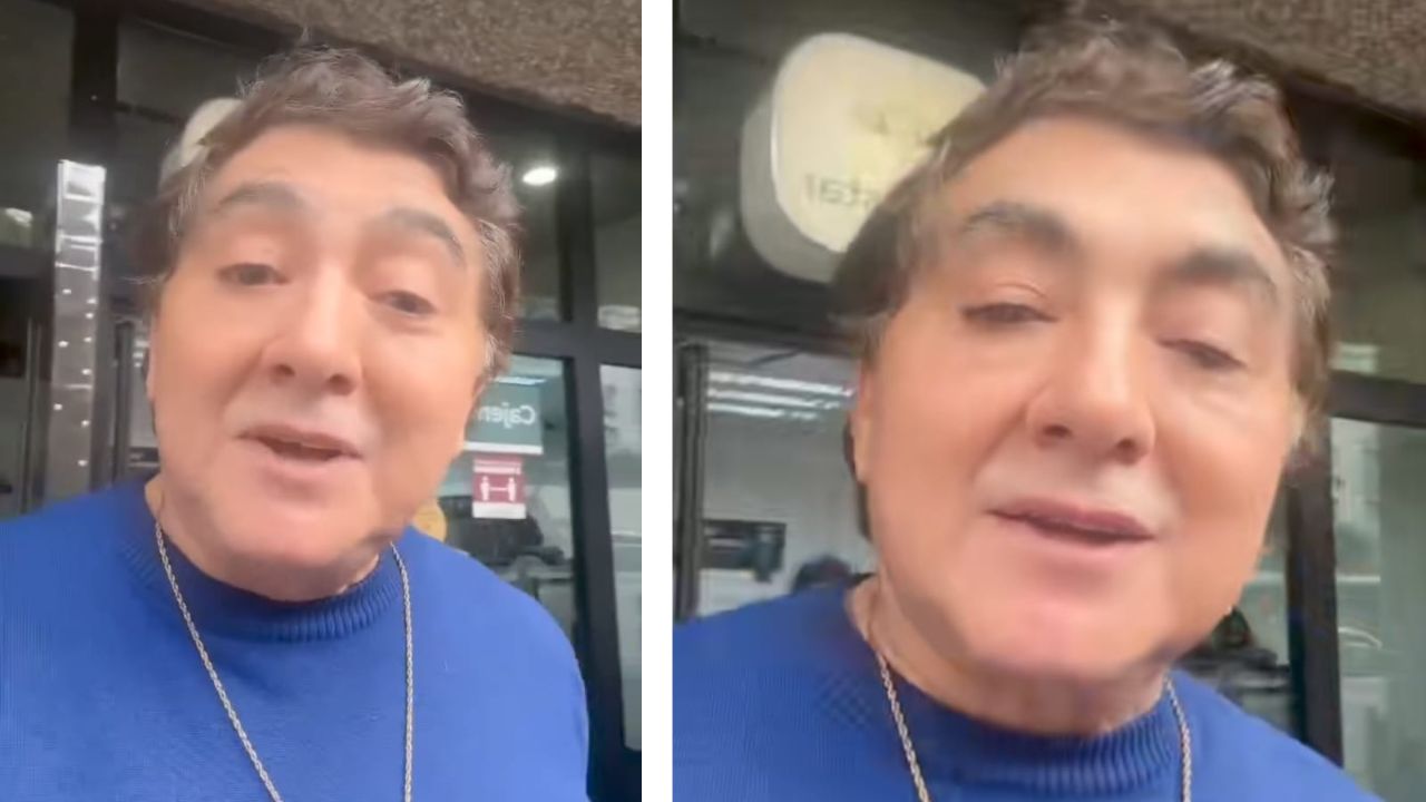 Carlos Bonavides celebra el recibir su pensión del Bienestar